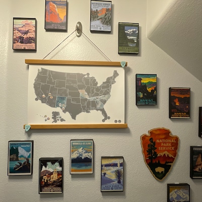 World Bucket List Scratch off Poster Adventure Awaits - Etsy