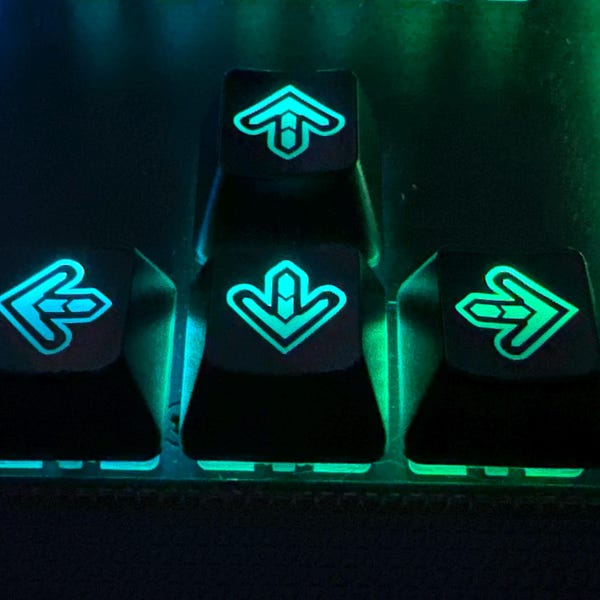 Rune Keycap Set, Elder Futhark Runes, Artisan Keycaps, Custom Keys for ...