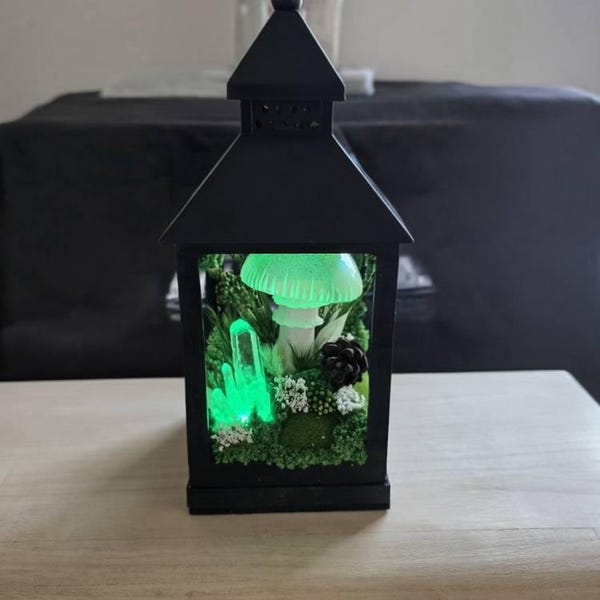 Giant Mushroom Lamp, Mushroom Light, Glowing Fungi, Glowing Mushrooms ...