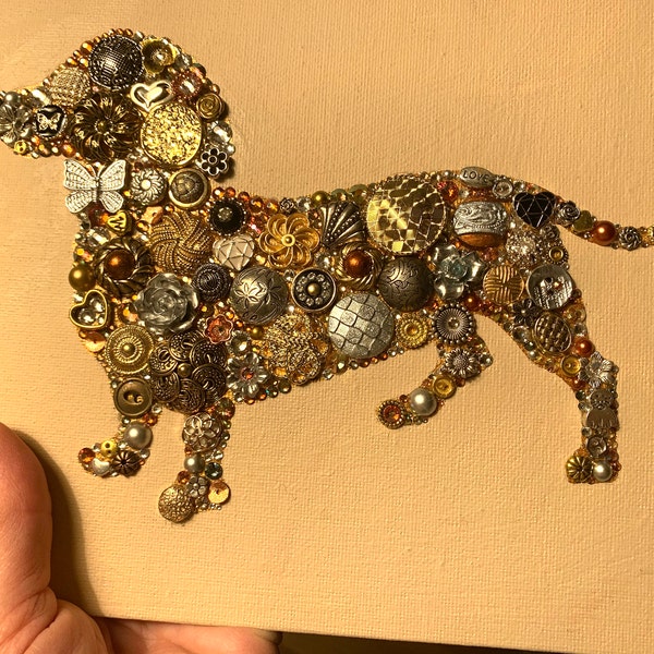 KITTY STENCIL 5x7 Button Art, Button Artwork, Button Ideas, Buttons ...