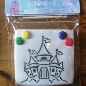 Paint Your Own Cookie Printable Bag Toppers INSTANT DOWNLOAD - Etsy