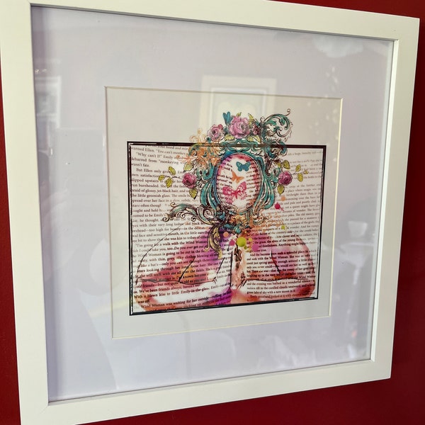 Body Positive Art Print - Floral - Flowers - Spring - Curvy Woman ...