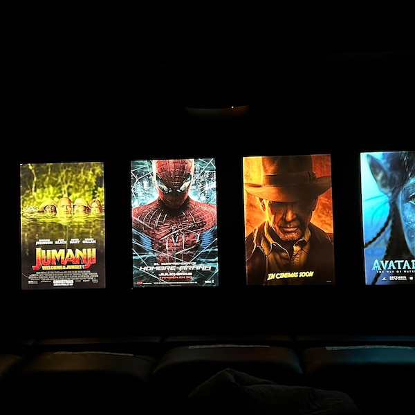 4-pack Custom LED Light Box Poster Frames - Made in the USA - Etsy