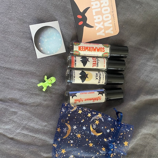 Mothman Motel Roll on Perfume Oil / Cryptid Perfume, Weird Funky Unique ...