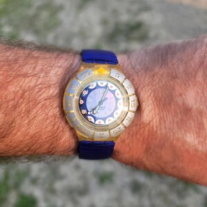 1986 VERY EARLY Pop Swatch BS001 'blue Ribbon' No - Etsy