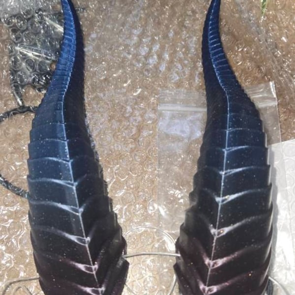Dragon Horns for Headset | 3D Printed Horns for Headphones | Satyr Horn ...