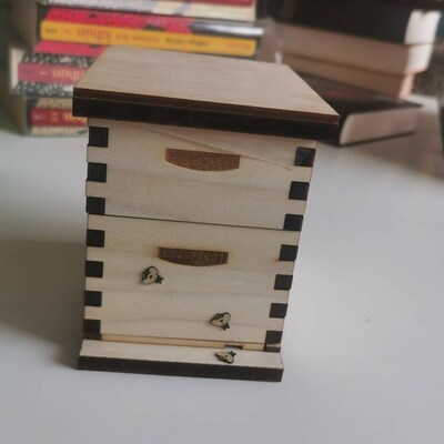 Mini DIY Bee Hive Model Kit, My Little Beekeeper Original Model Kit ...