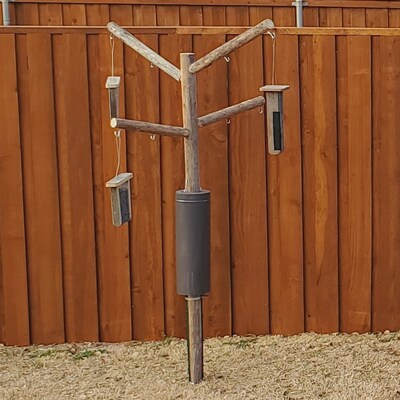 Bird Feeder Pole Bird Feeder Post Our Best Bird Attracting Bird Feeding ...