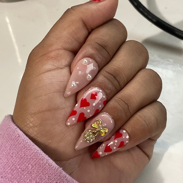 Gold Renaissance Roman Art Inspired reusable Press on Nails - Etsy