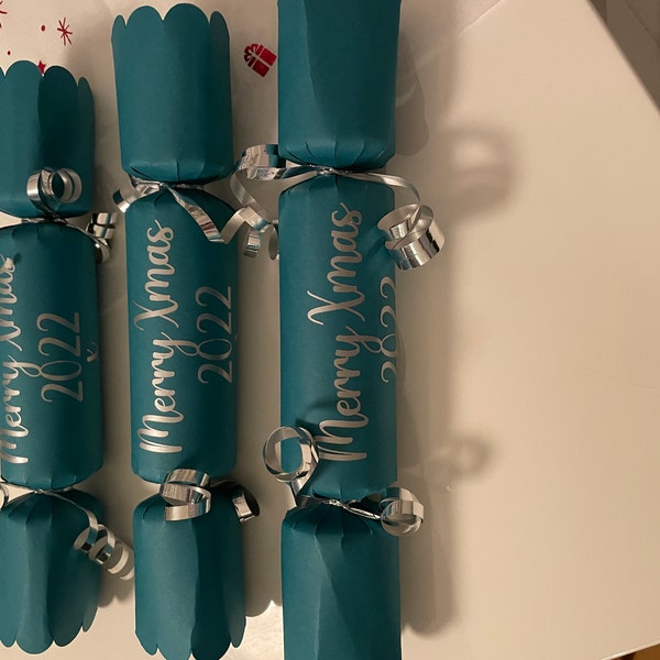 Christmas Personalised Crackers - Etsy UK