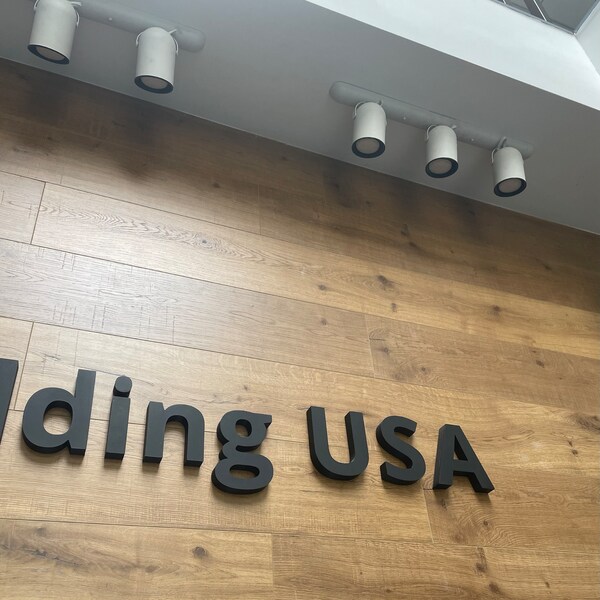 Totally Custom 3D Outdoor Sign Letters. 1 Inch Thick, Any Font, Size or ...