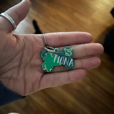 Waffle Pet Tag - Etsy