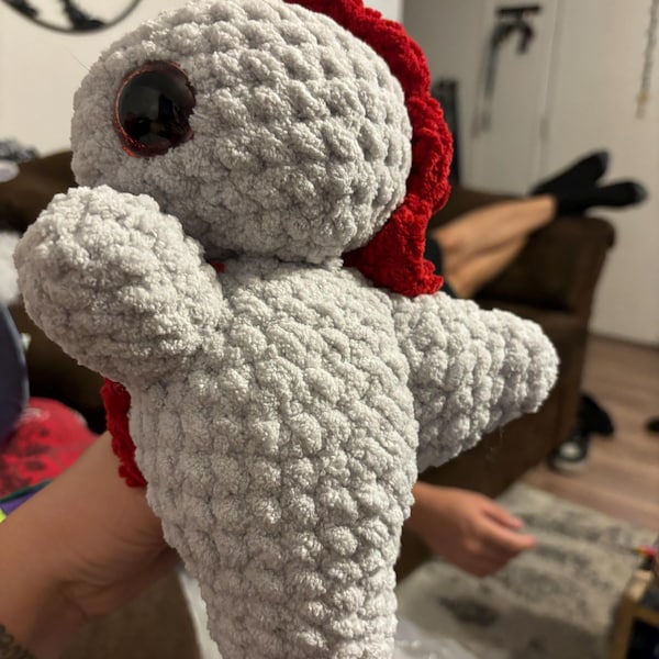 Crochet Hug Me Dinosaur Plushie PATTERN! PDF - Etsy