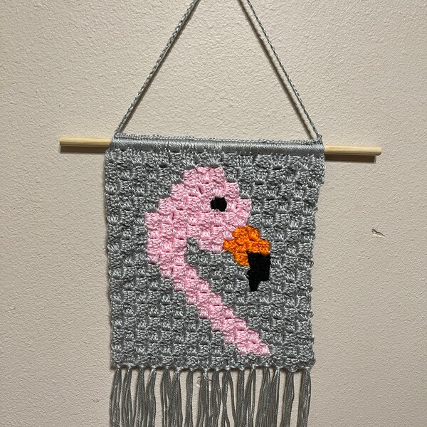 CROCHET Pattern: DESERT SUNSET C2C Wall Hanging / Corner to Corner ...