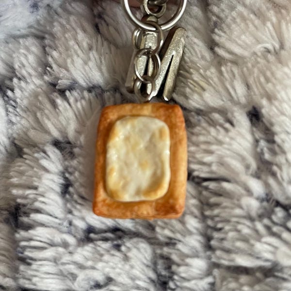 Popcorn Charm, Food Jewelry, Miniature Food, Polymer Clay Food, Popcorn ...