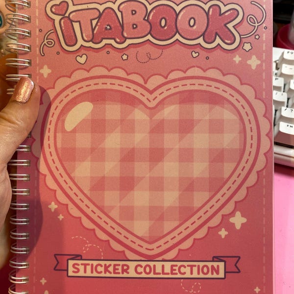 Kawaii Sticker Collecting Book: Reusable Sticker Album (100 Pages) - Etsy