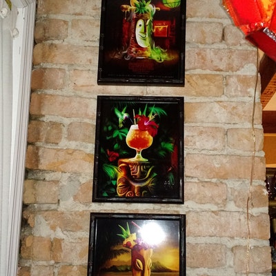 Polynesian Punk Tiki Art Hula Maid - Etsy