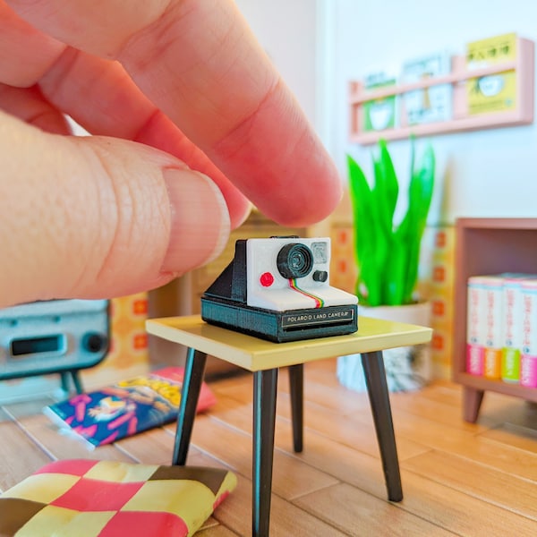 1:6 Scale Instant Camera PLUS 4 Custom Pictures! Custom Photos for ...