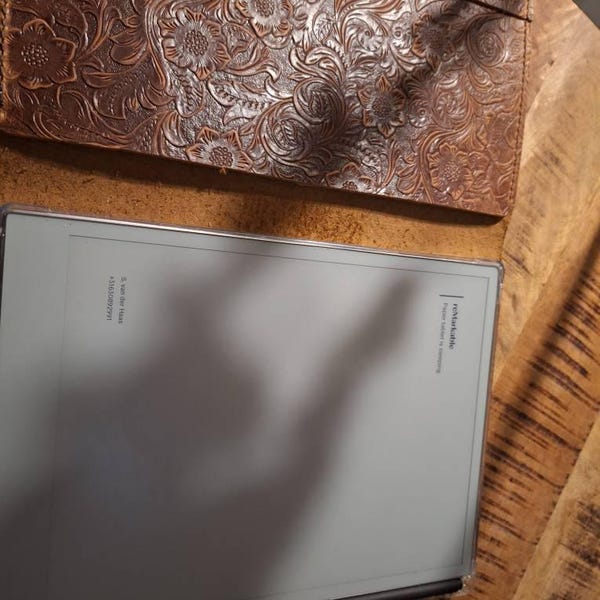Personalized Leather Case for Remarkable Paper Pro Move / Remarkable 2 ...