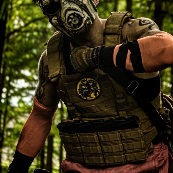 Borderlands Inspired Psycho Krieg Fibreglass Mask - Etsy