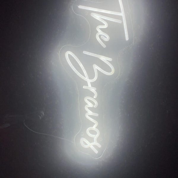 Custom Wedding Neon Sign, LED Wedding Sign for Sweetheart Table or ...