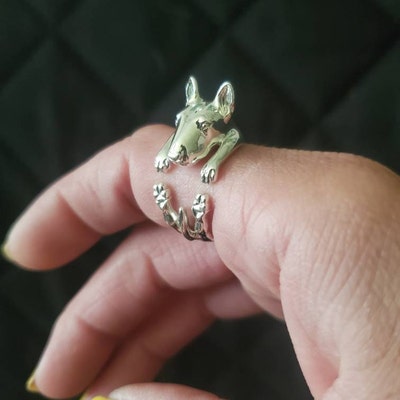 Greyhound Silver Ring 925 Silver Sighthound Azawakh Hug - Etsy