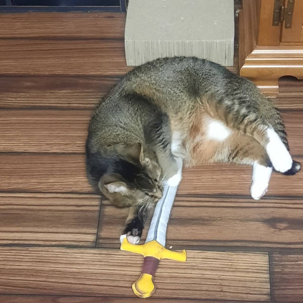 Epic Items Catnip Toy Arming Sword, Kitty Kicker, Filled W/certified ...