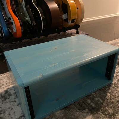 4U Studio Rack 12 Depth Solid Wood Customizable - Etsy