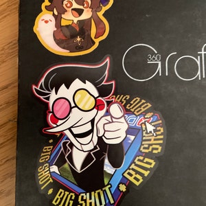 Deltarune Spamton Big Shot Sticker - Etsy