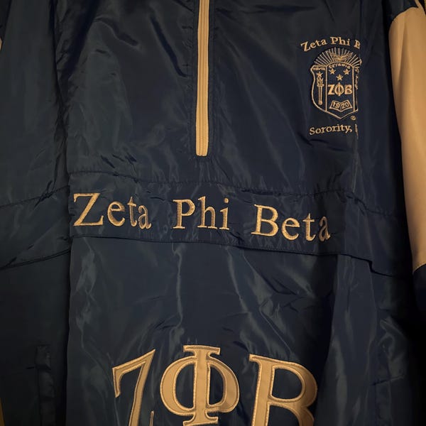 Custom Sorority Cardigan - Zeta Phi Beta, Delta Sigma Theta, AKA, Sigma ...