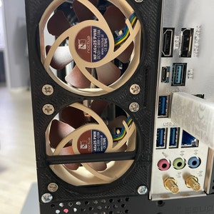 SSUPD Meshlicious Meshroom S Fan Bracket for GPU Exhaust 3D Printed 40 ...