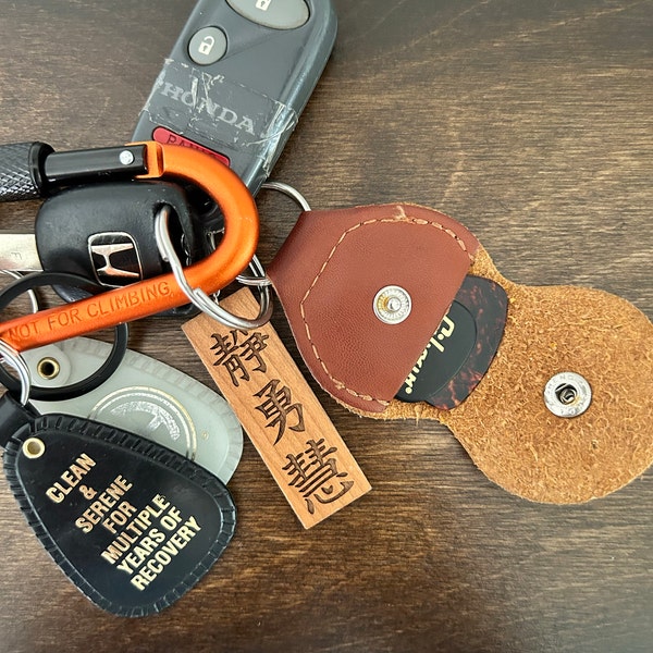 Wooden Engraved Keychain, Personalized Special Gift Key Chain, Small ...