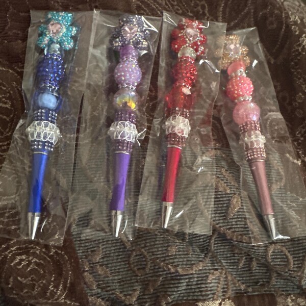 Handmade Fancy Troll Doll Beaded Pens - Etsy
