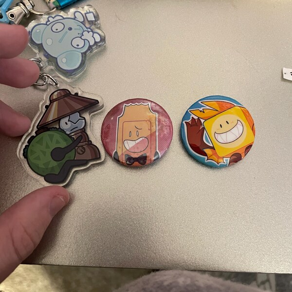 BFB X Enamel Pin BFDI Object Show - Etsy