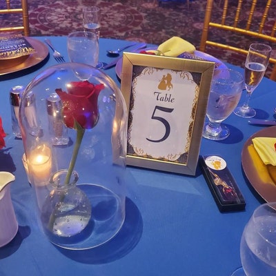 Fairy Tale Story Book Table Numbers Select Your Story Book Characters ...