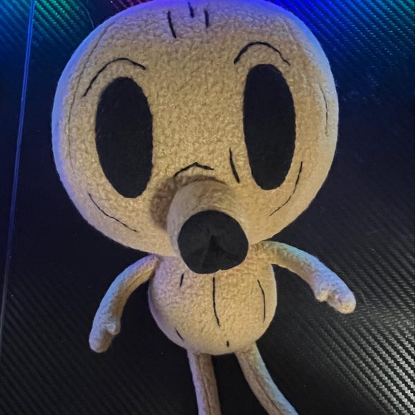 Big Cube Plush Toy – JSAB Inspired, Handmade Blue Fleece Plushie - Etsy