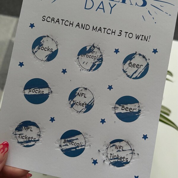 You’re Going to Be a Daddy! Pregnancy Announcement Scratch Card ...