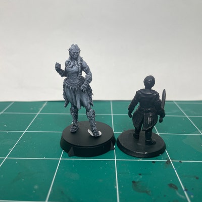 Vhok Ironfist, Hero for DND or Pathfinder 8K Resin Based Miniature the ...