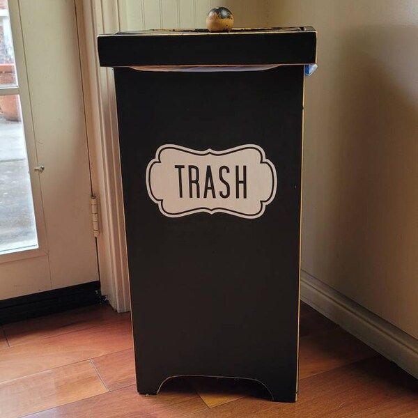 Fancy Trash Vinyl Decal - Etsy