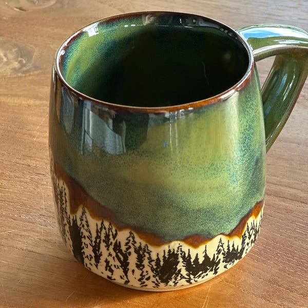 Big Mug/large Mug/large Ceramic Mug/ceramic Mug Handmade Pottery ...