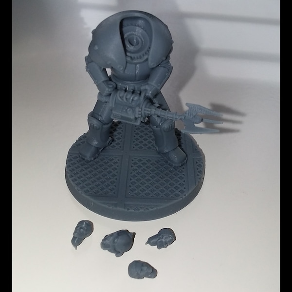 Soldier Heavy - Secret Service (sculpted by Vermillion Miniatures) - Etsy