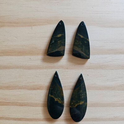 Rare Quality Beautiful Opal Petrified Wood Pairs for Earring Jewelry - Etsy