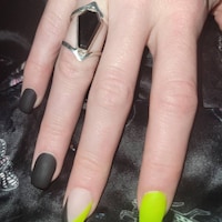 Long Rectangle Ring 925 Sterling Silver Rectangle Ring - Etsy Australia