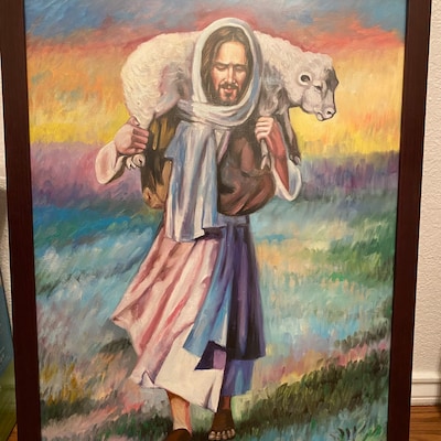 Jesus Christ, Icon, Painted Icon, Catholic, Christian,oil Painting ...