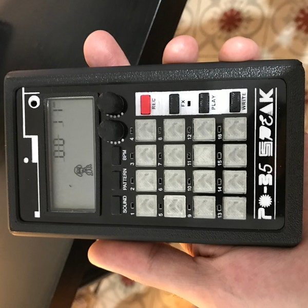 Beat Box Black Case - 3D Printed Case for the Teenage Engineering ...