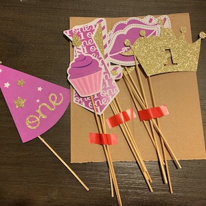 First Birthday Photo Props Kit Fun to Be One Photo Booth Props - Etsy