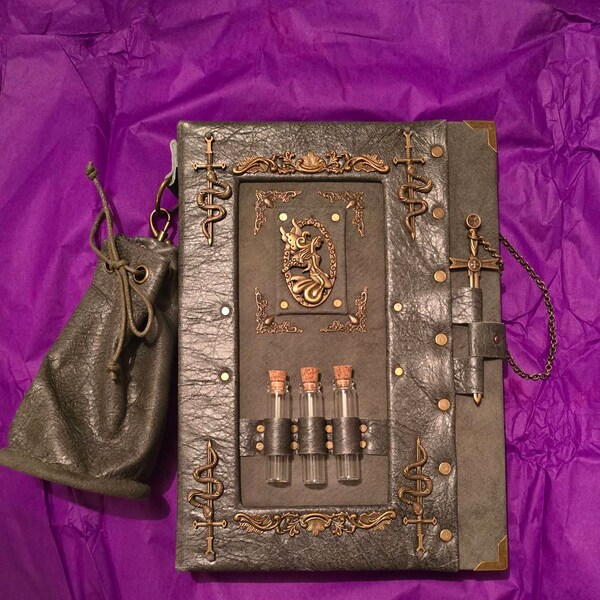 Alchemy Beltbag, Celestial Fantasy Wizard Accessories, Sun&moon, LARP ...