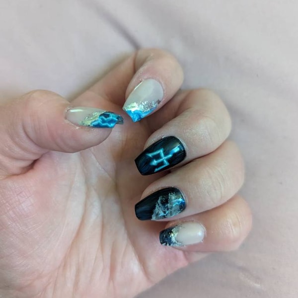 Arcane Jinx Inspired Press on Nails - Etsy