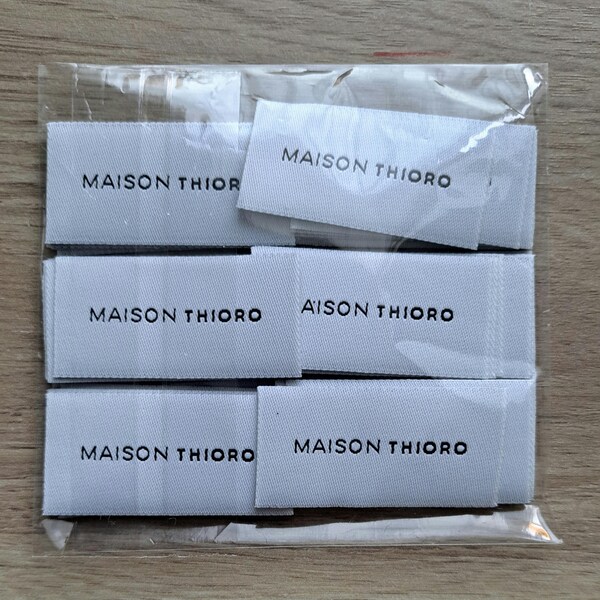 100 Pcs Custom Name Iron on Labels, Personalised Name Sticker, Heat ...