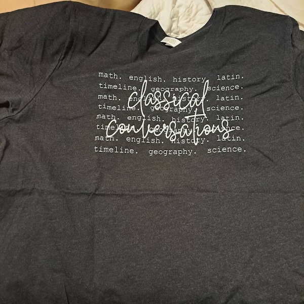 Classical Conversations Shirt Challenge B Director Shirt to Know God ...